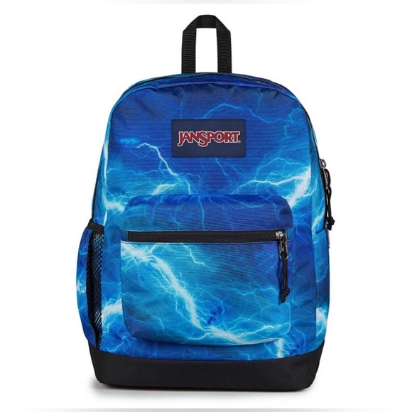 Jansport | Bags | Nwt Jansport Cross Town Plus 7 Backpack Electric Bolts | Poshmark